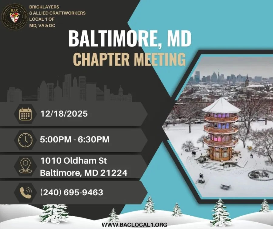 Baltimore Chapter Meeting | BAC 1 MVD